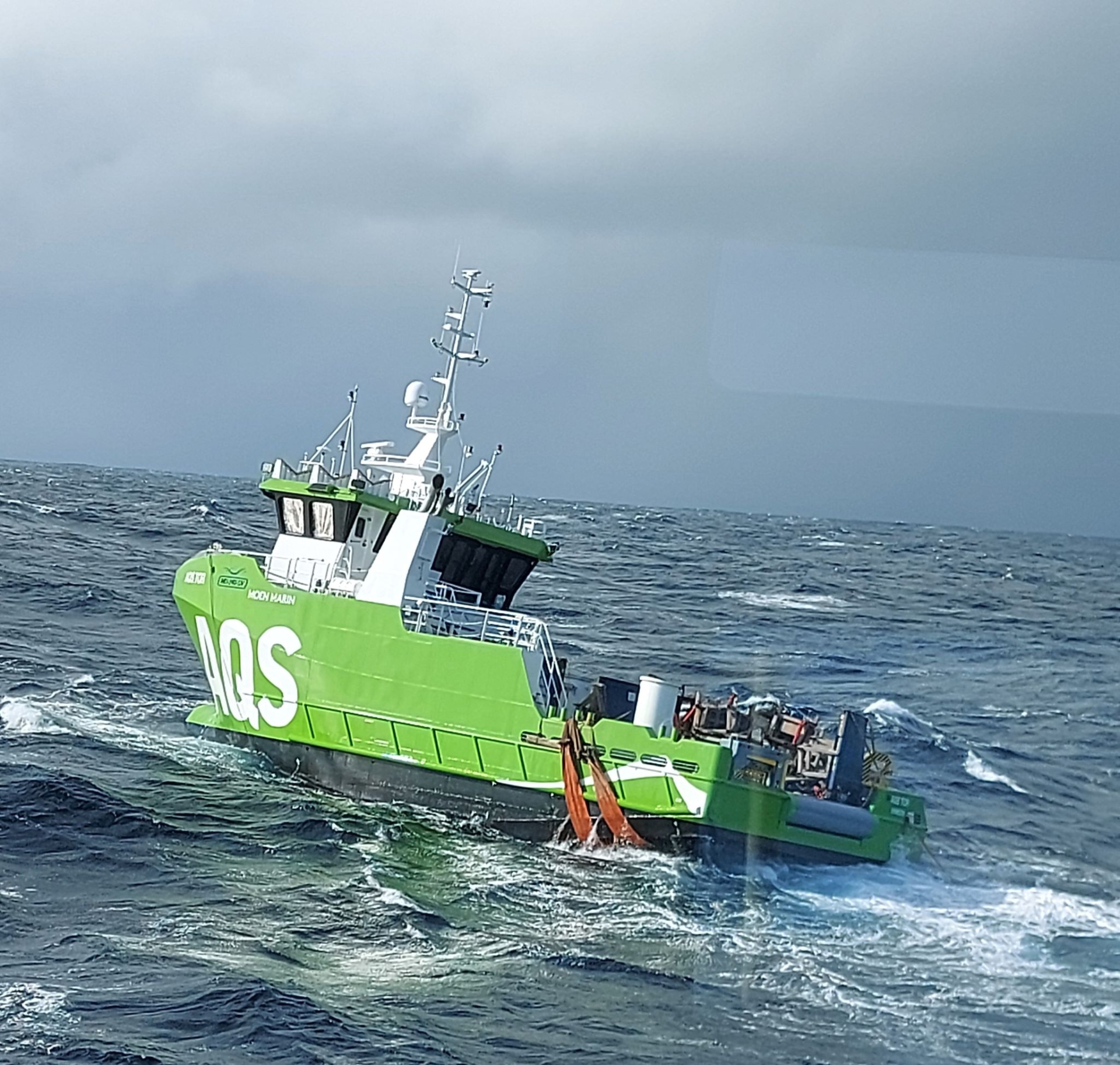 Moen Marin om bergingsaksjonen: - Moen Marin